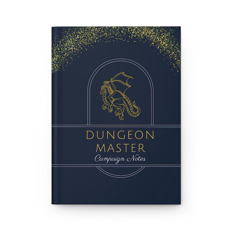 DM Hardcover Journal D&D Dungeon Master Notebook Dungeons and Dragons ...