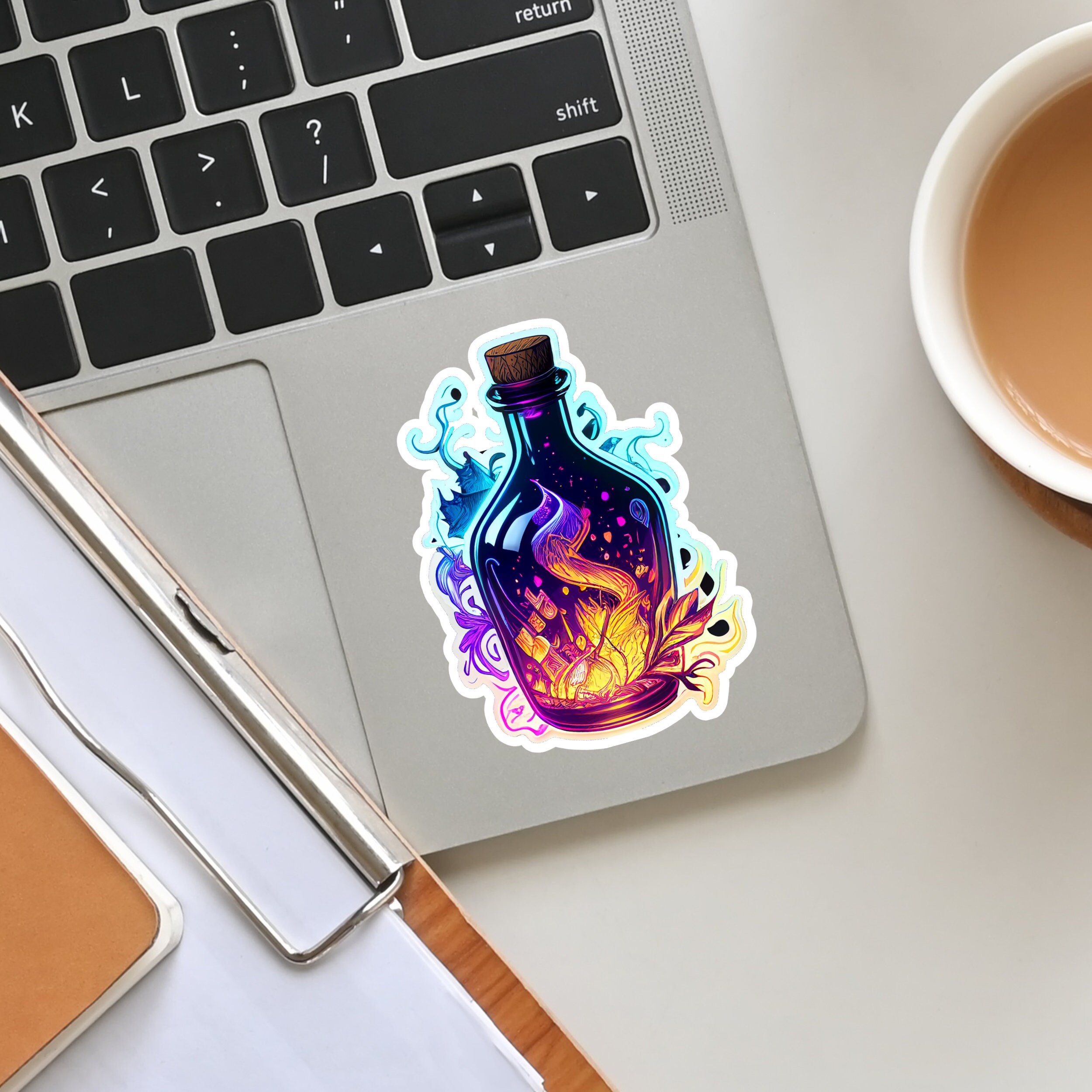 Fantasy Potions Sticker Set | D&D Potions Vinyl Sticker Sheet | Fantasy ...