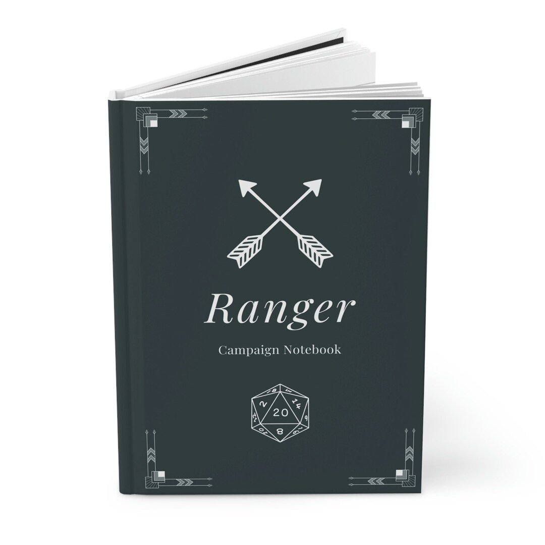 D&D Ranger Class Notebook | Dungeons and Dragons Class Journal ...
