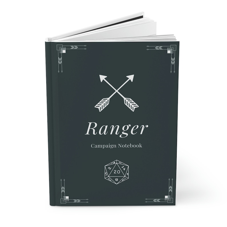D&D Ranger Class Notebook Dungeons and Dragons Class Journal Campaign ...