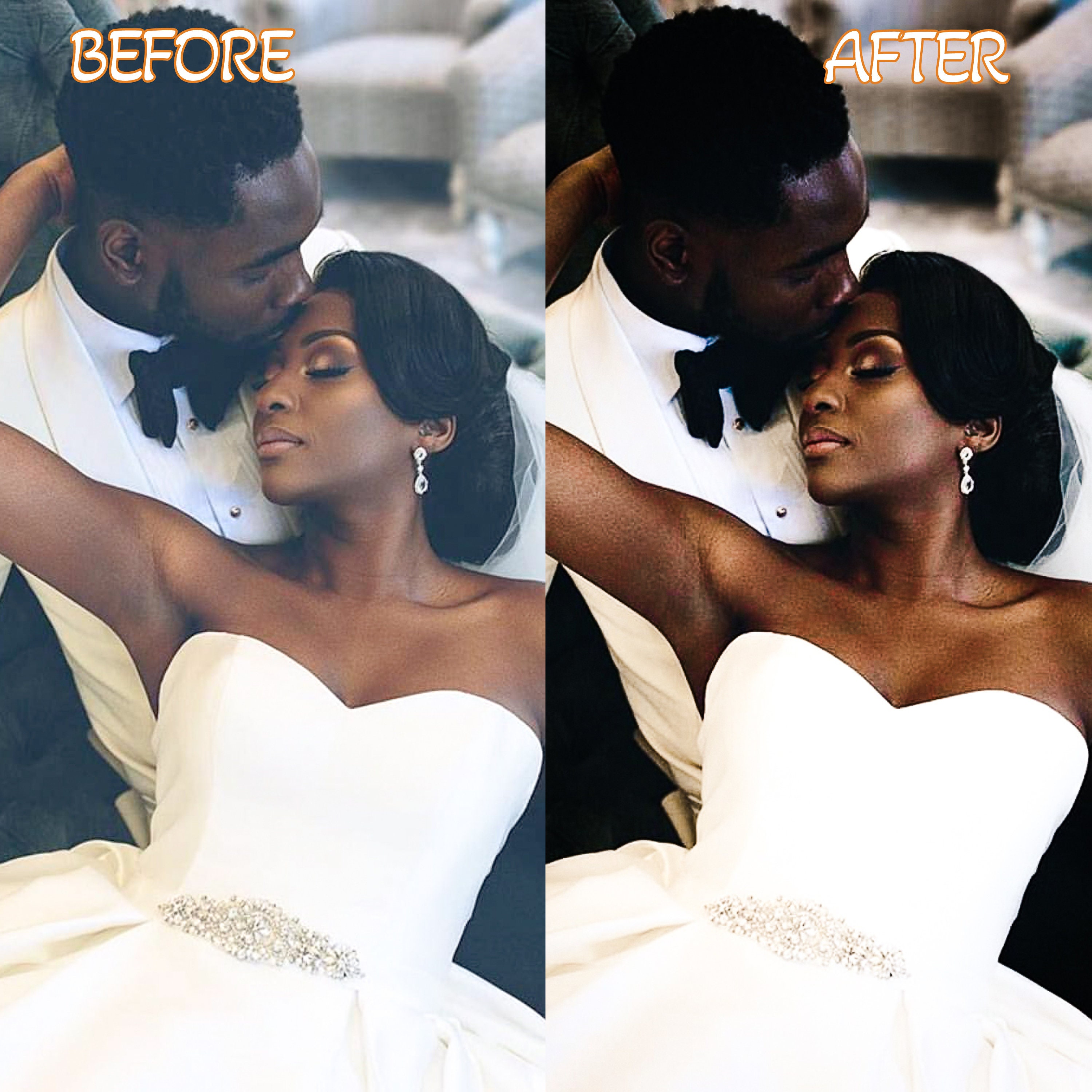 10 Melanin Wedding Lightroom Presets | Mobile & Desktop | Instagram ...