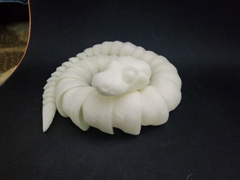 3D Printed Ball Python articulating Sensory Toy - Etsy