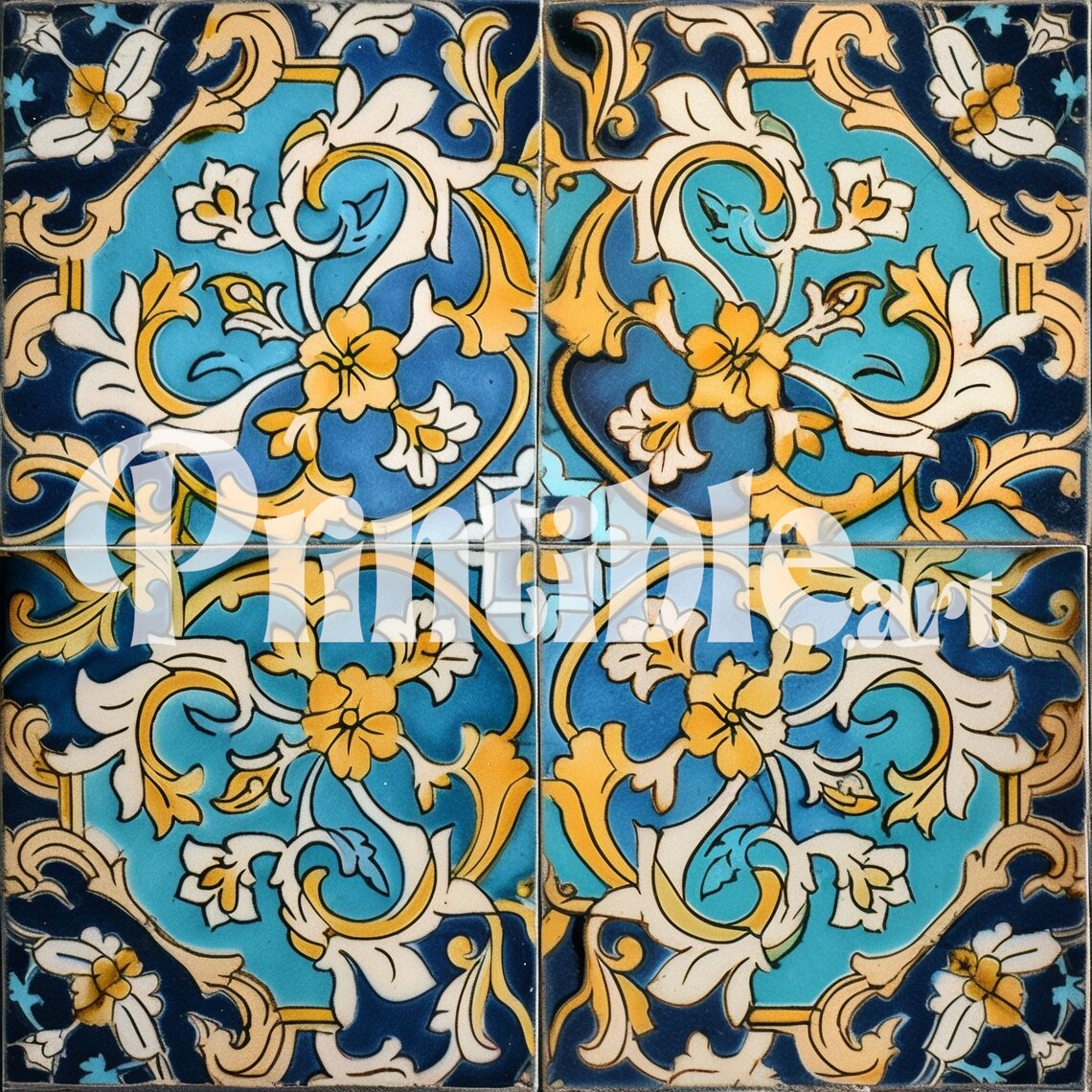 ARABESQUE TILE 10 Seamless Prints, Digital Paper, Tile Repeating ...