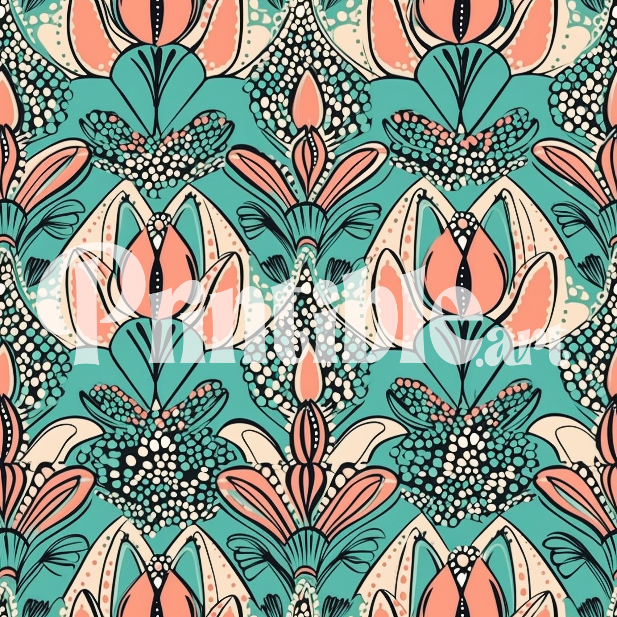 BOHO CHIC | 10 Seamless Patterns, Boho Digital Paper, Repeating Pattern ...
