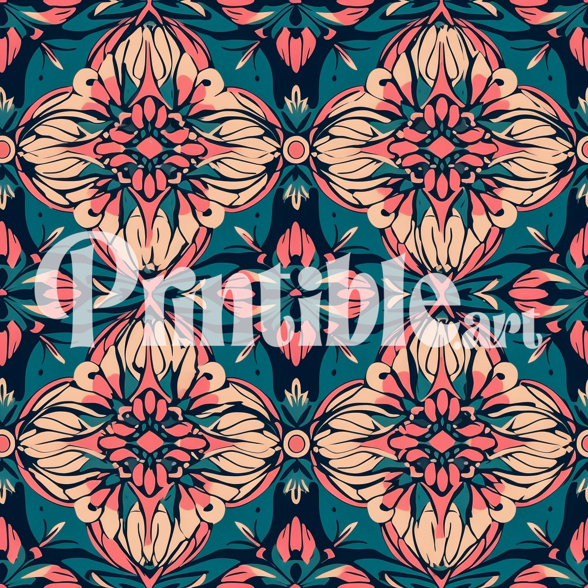 BOHO CHIC | 10 Seamless Patterns, Boho Digital Paper, Repeating Pattern ...