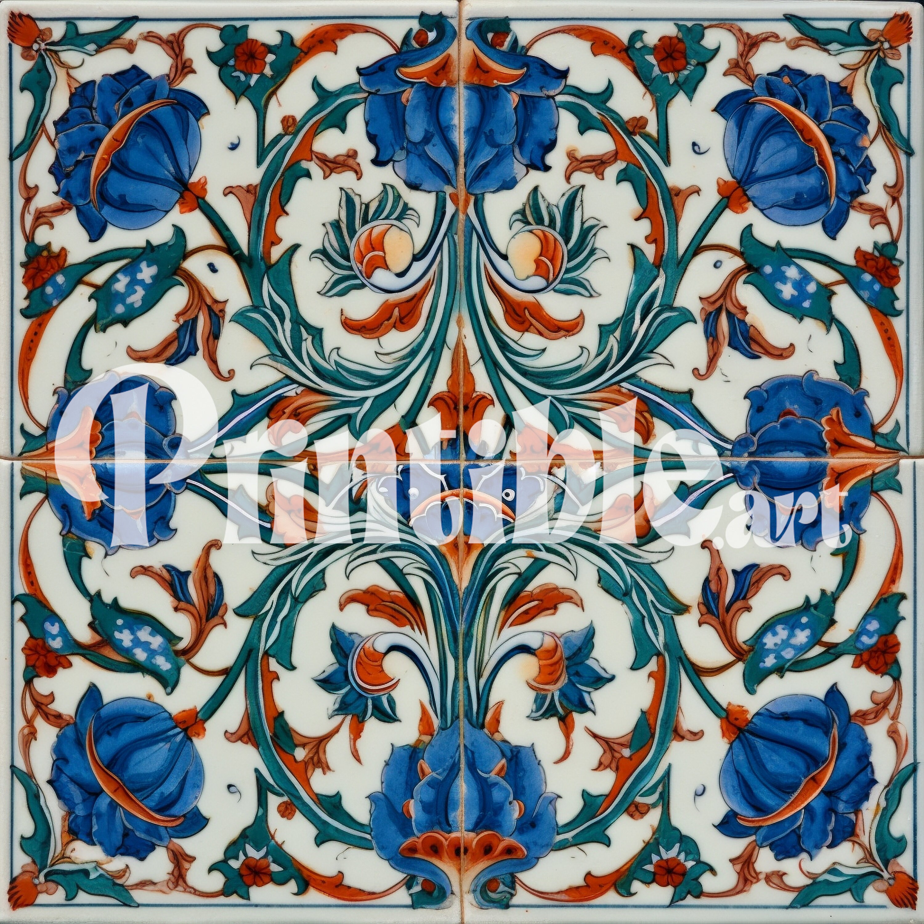 ARABESQUE TILE 10 Seamless Prints, Digital Paper, Tile Repeating ...