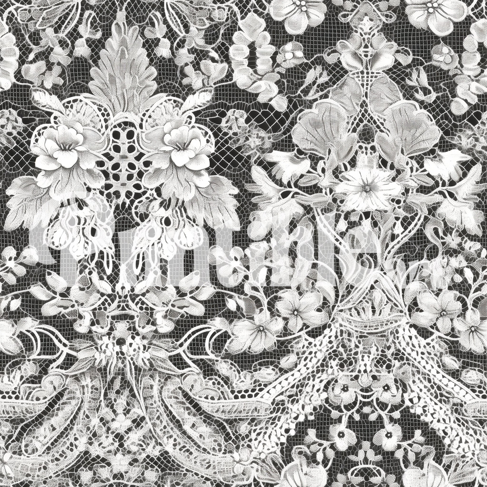 VINTAGE LACE | 10 Seamless Prints, Lace Digital Paper, Lace Repeating ...