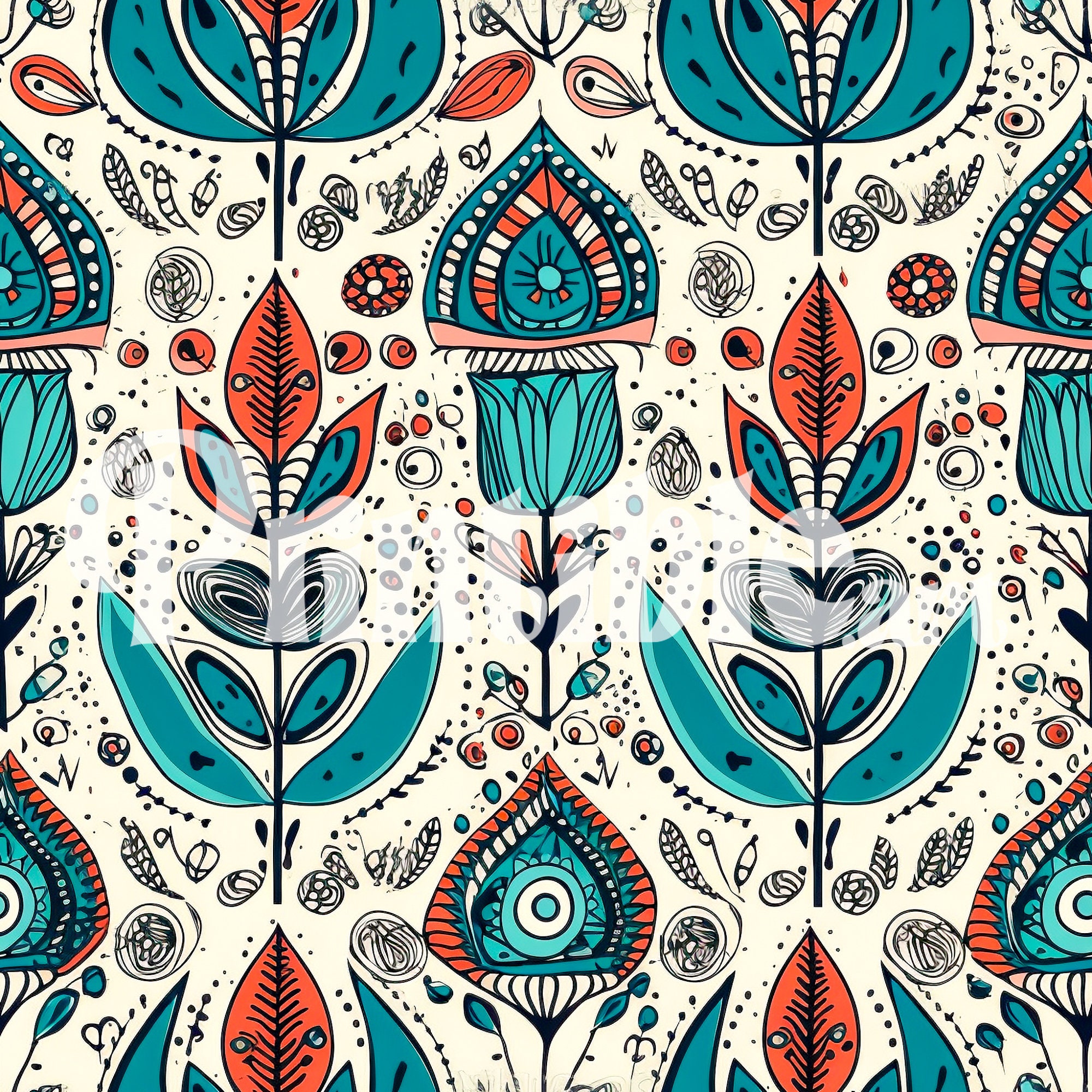 BOHO CHIC | 10 Seamless Patterns, Boho Digital Paper, Repeating Pattern ...