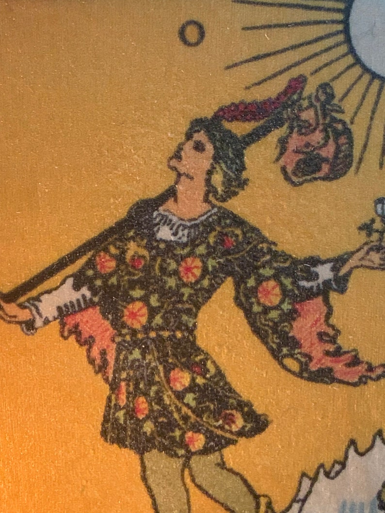 The Fool Tarot Card Altar Decoration - Etsy