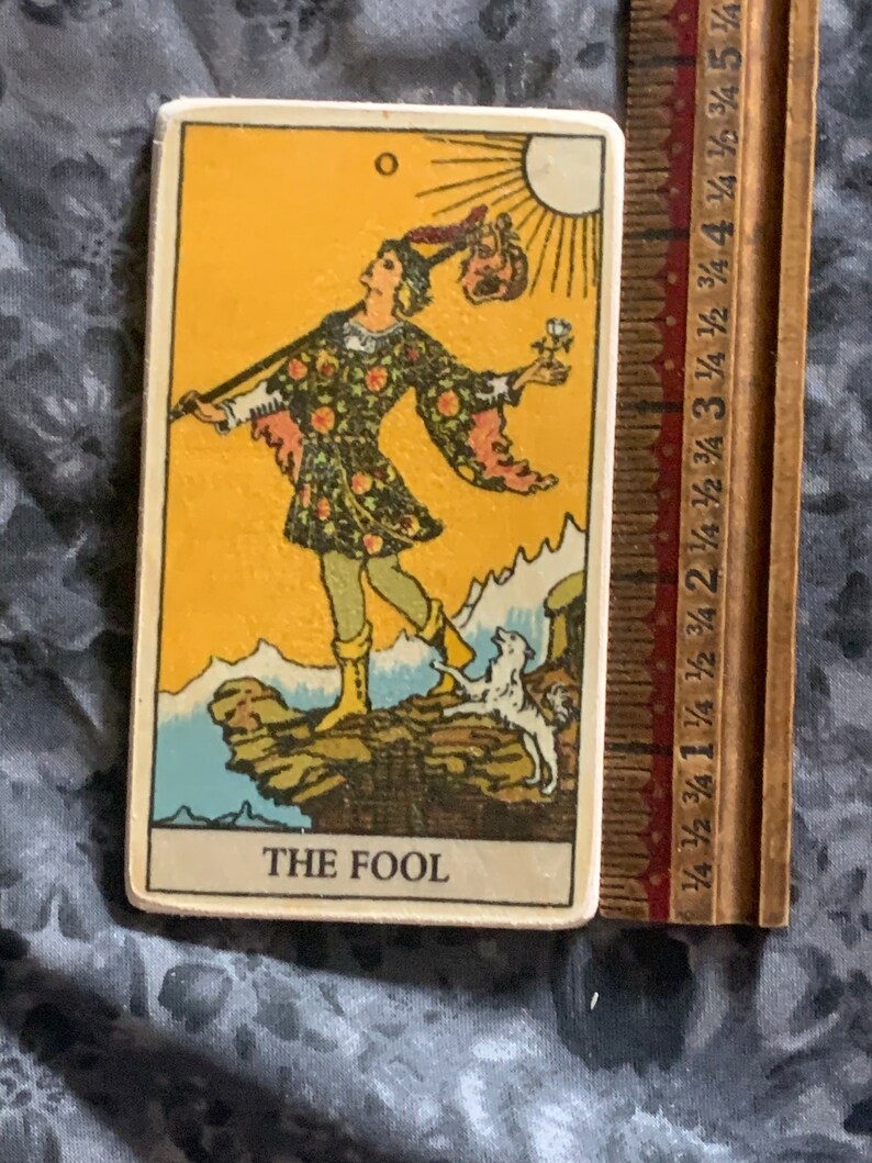 The Fool Tarot Card Altar Decoration - Etsy