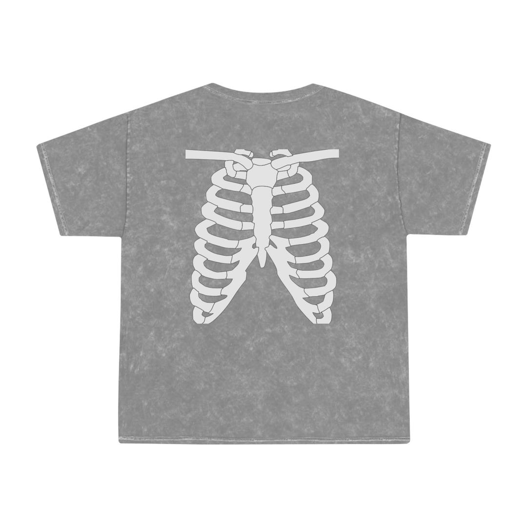 Skeleton Rib Vintage Graphic T-shirt, Rib Cage Shirt, Retro Skeleton ...