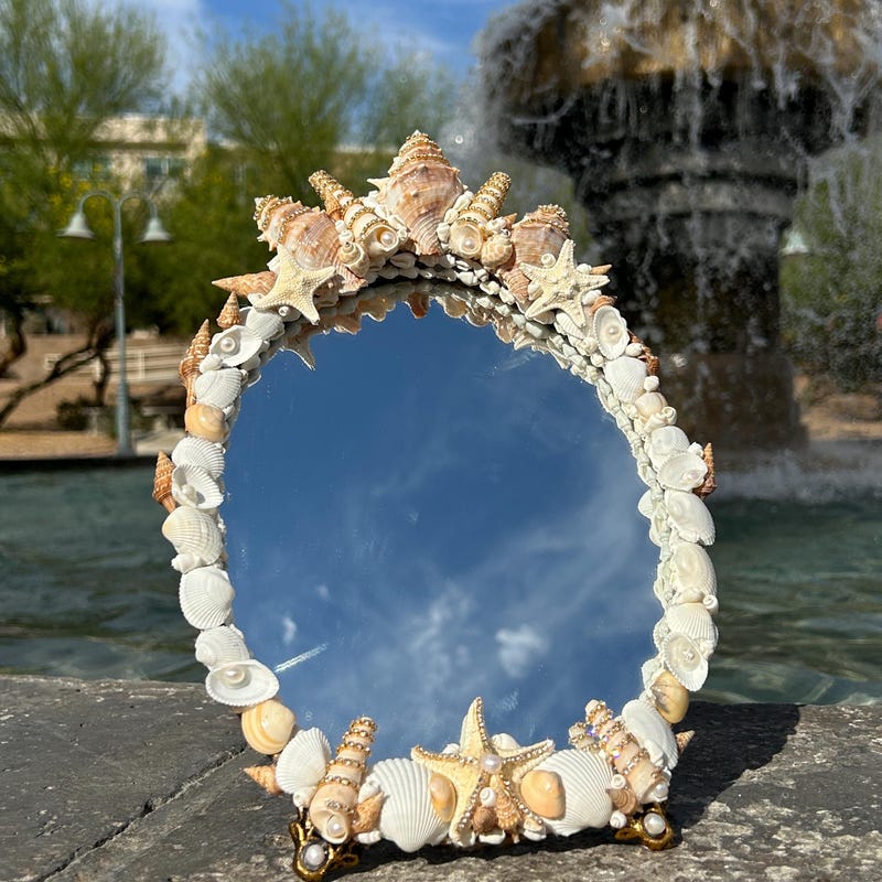 Seashell Mirror - Etsy