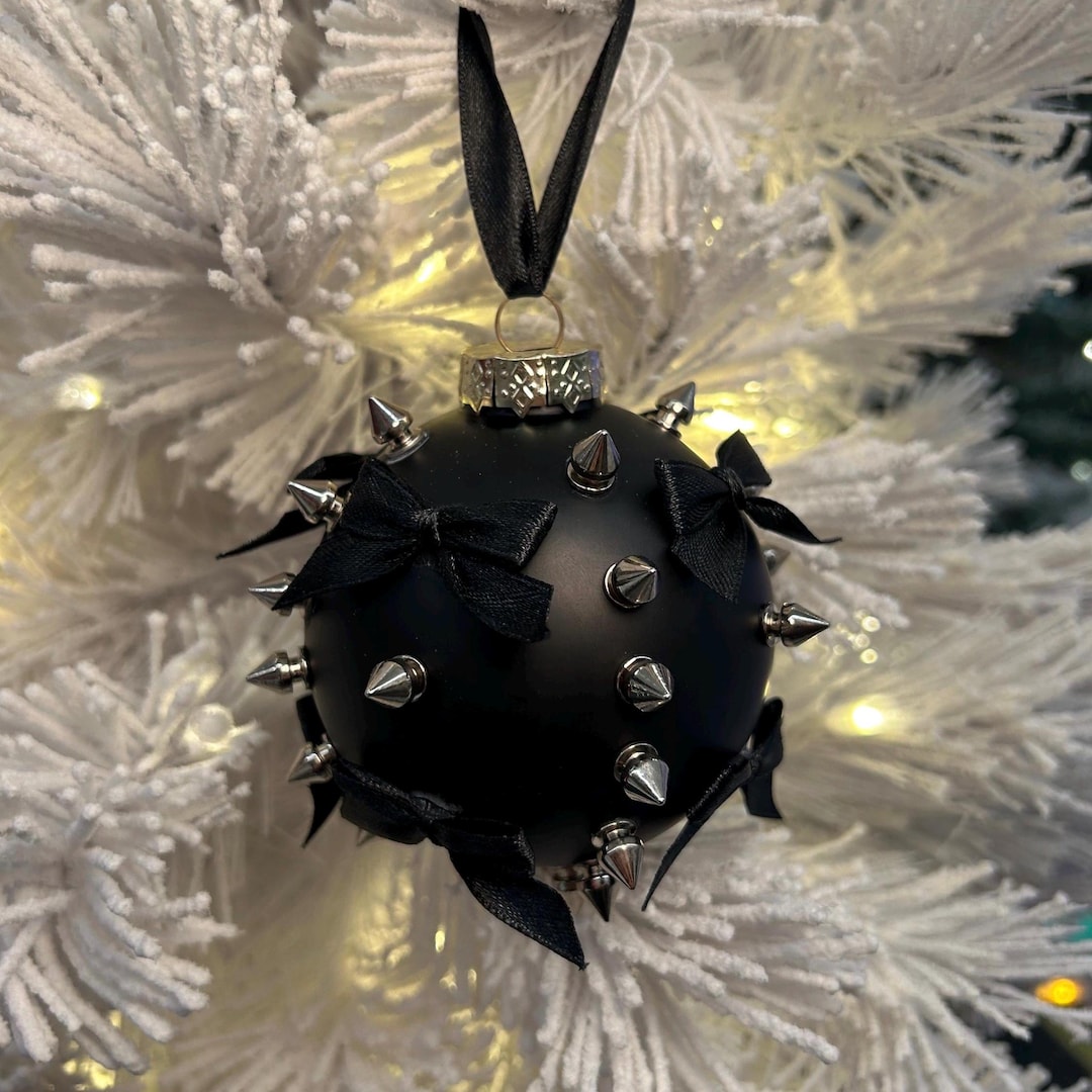 Gothic Holiday Ornament | Version 1 Handmade Original Collectible ...