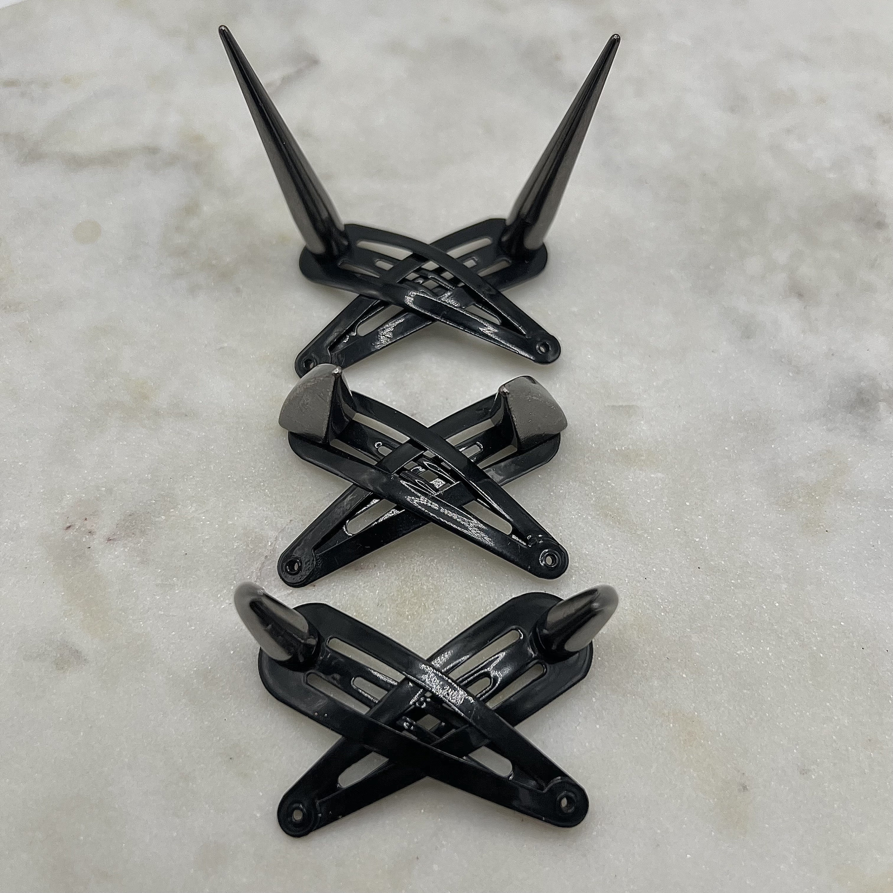Shark Fin | Dragon Claw Horn Hairclips - Etsy