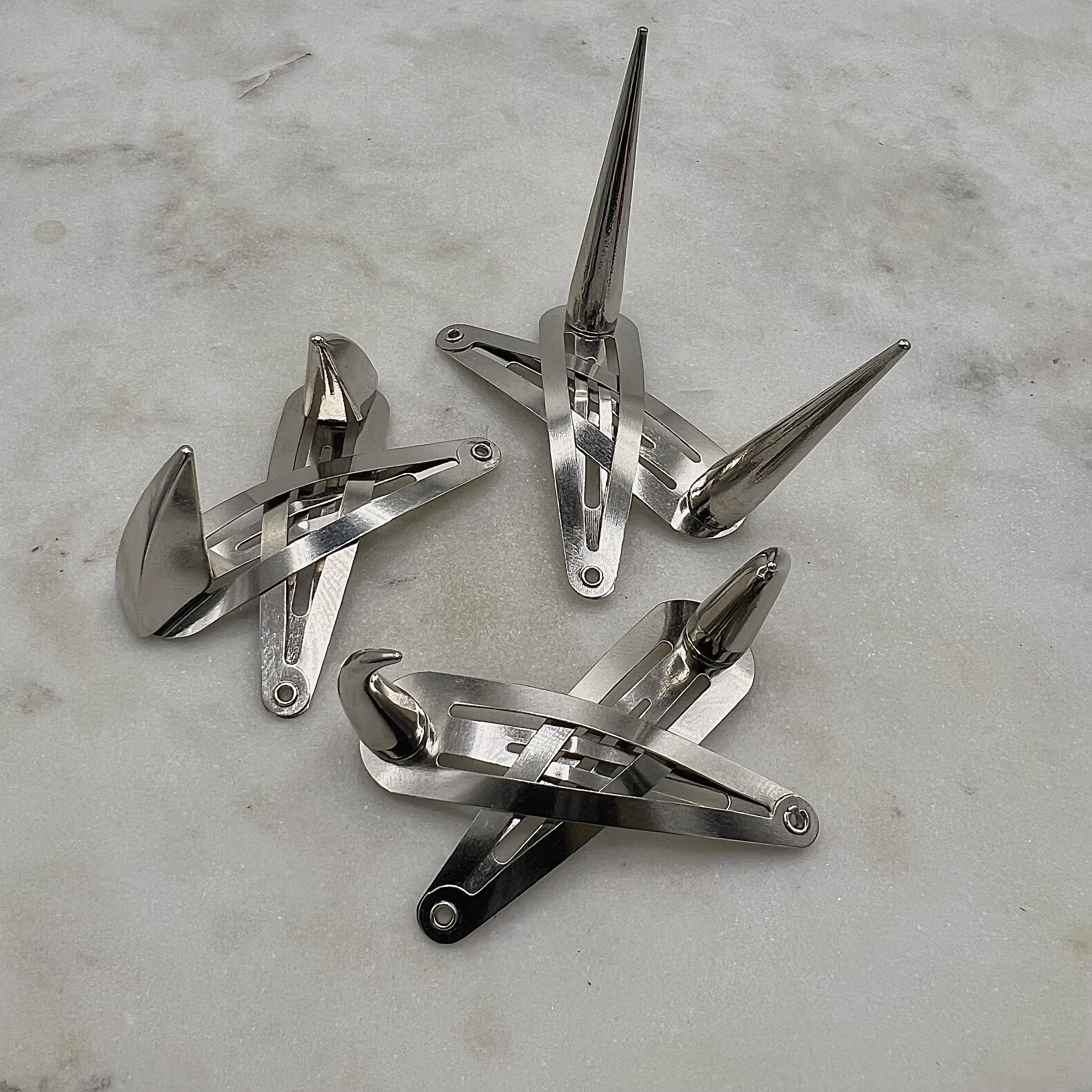 Shark Fin | Dragon Claw Horn Hairclips - Etsy