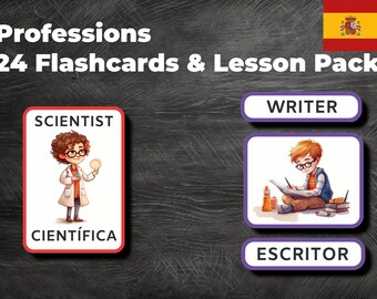 Spanish 24 Vegetable Vocabulary Flashcards - Complete Lesson & Learning ...
