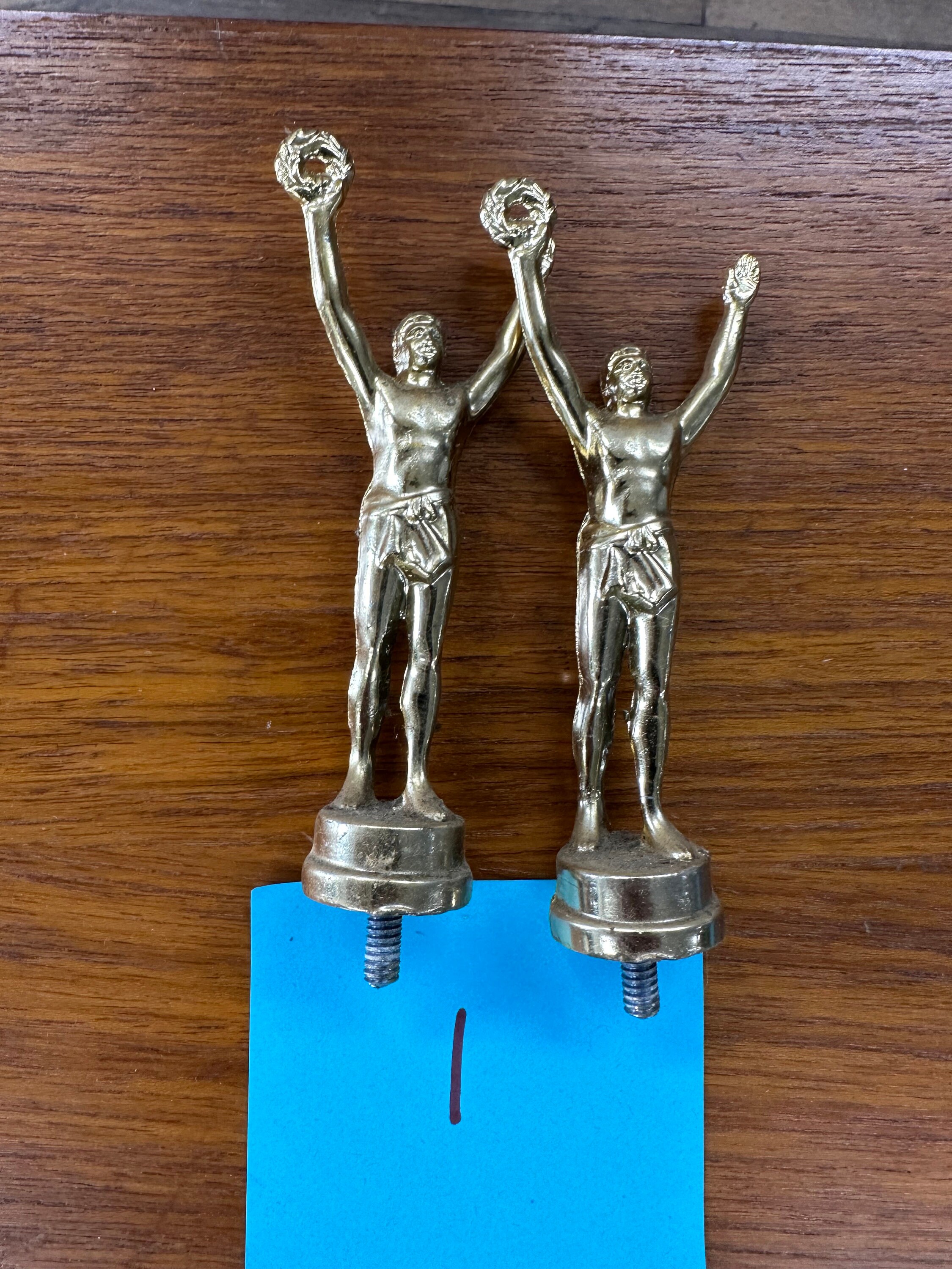 Assortment Vintage Metal Trophy Toppers, Choose Your Trophy Top ...