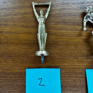 Vintage Metal Trophy Toppers, Choose Your Trophy Top, Basketball ...