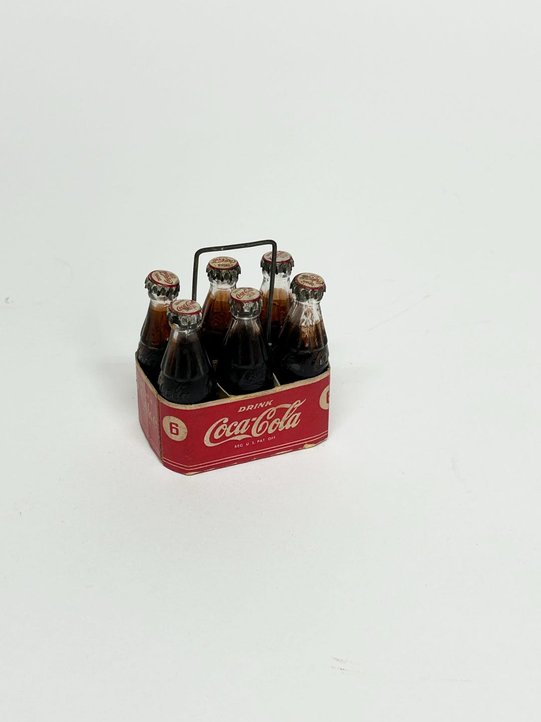 1950s Miniature Coca Cola 6 Pack, 2.5” Tall - Etsy