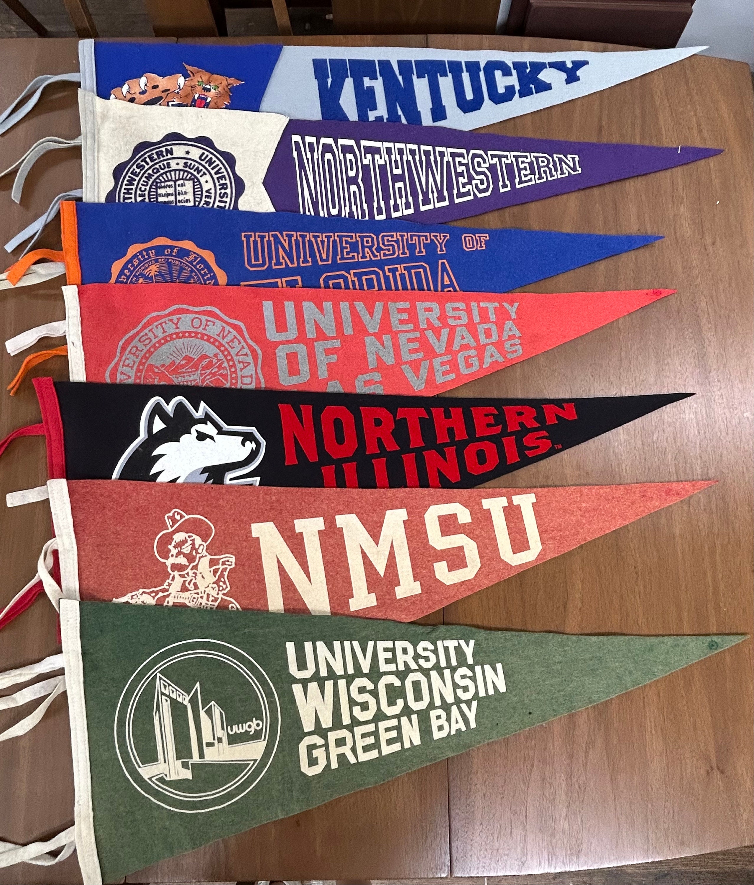 College Pennant Collage