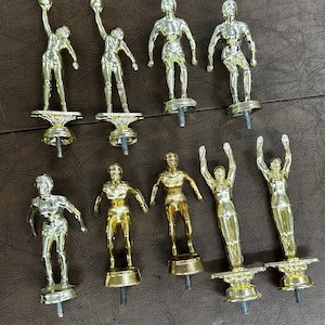 Vintage Metal Trophy Toppers, Choose Your Trophy Top - Etsy