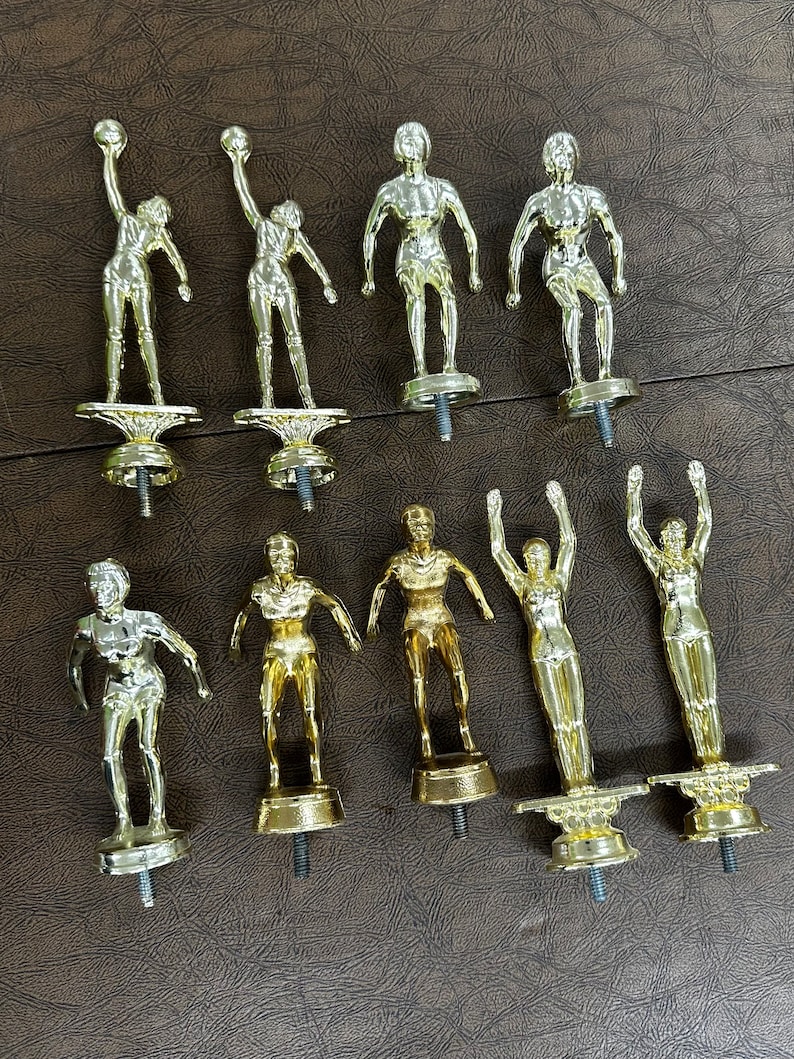 Vintage Metal Trophy Toppers, Choose Your Trophy Top - Etsy