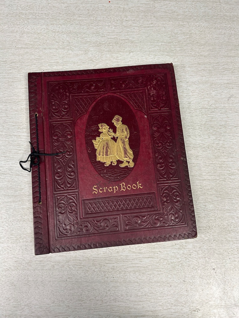 1940s Vintage Scrapbooks, Hard Cover Scrapbook, Choose Your Scrapbook ...