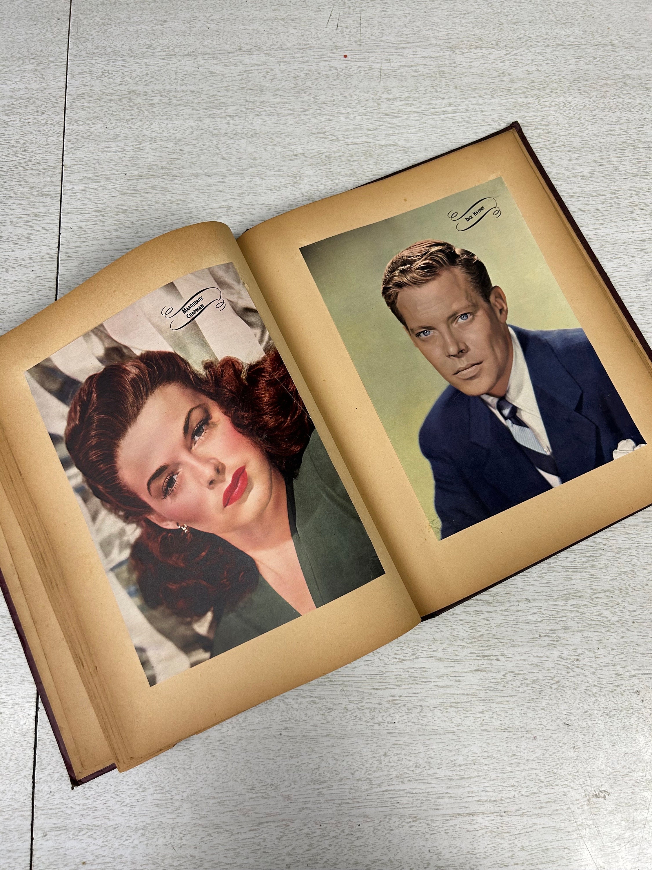 1940s Vintage Scrapbooks, Hard Cover Scrapbook, Choose Your Scrapbook ...