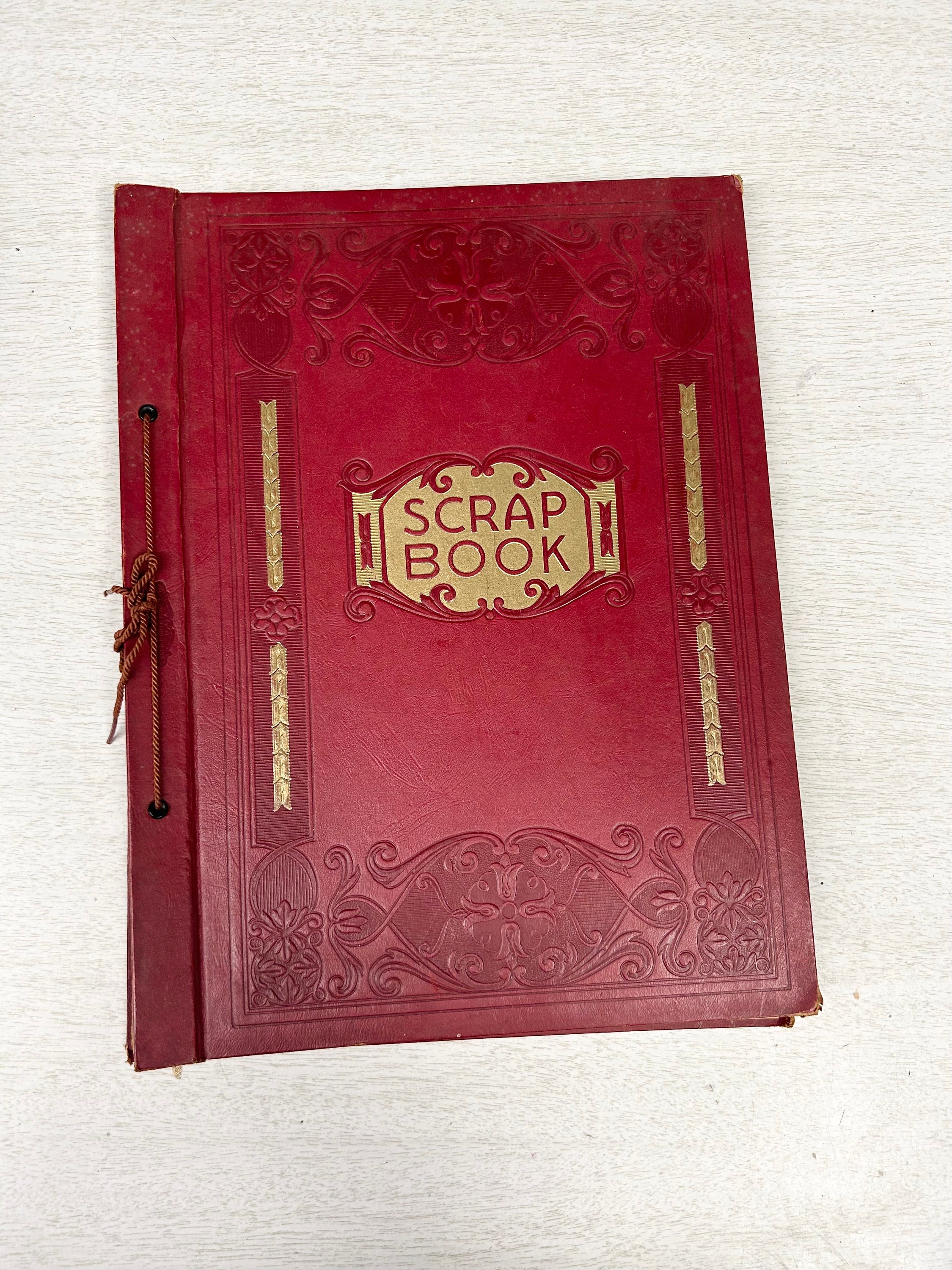 1940s Vintage Scrapbooks, Hard Cover Scrapbook, Choose Your Scrapbook ...