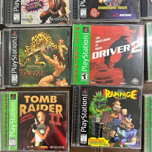 1990s Playstation Games, PS1, 1 Previous Owner - Etsy