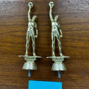 Vintage Metal Trophy Toppers, Choose Your Trophy Top, Basketball ...
