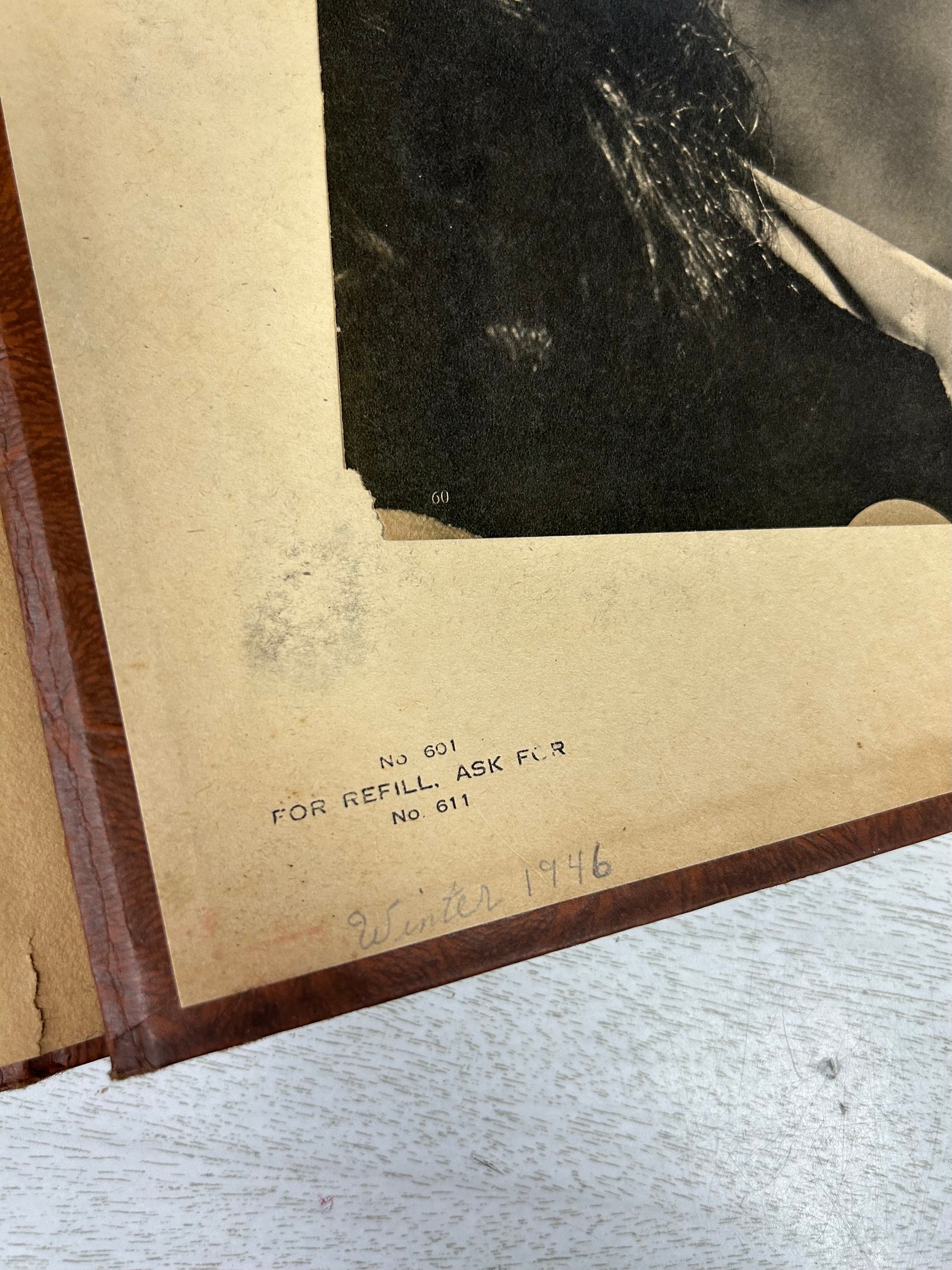 1940s Vintage Scrapbooks, Hard Cover Scrapbook, Choose Your Scrapbook ...