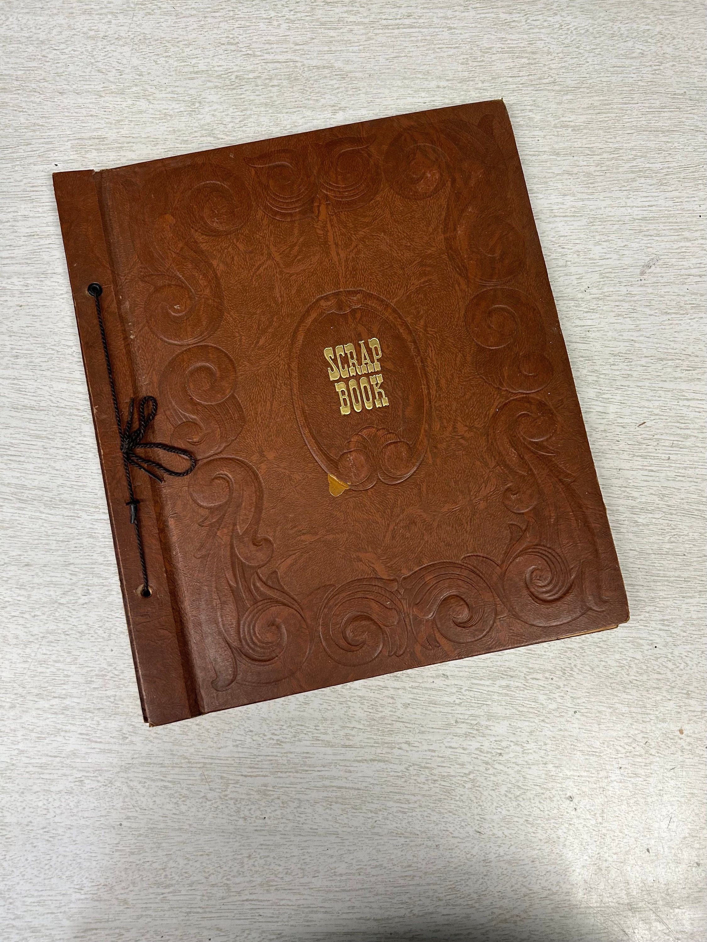 1940s Vintage Scrapbooks, Hard Cover Scrapbook, Choose Your Scrapbook ...