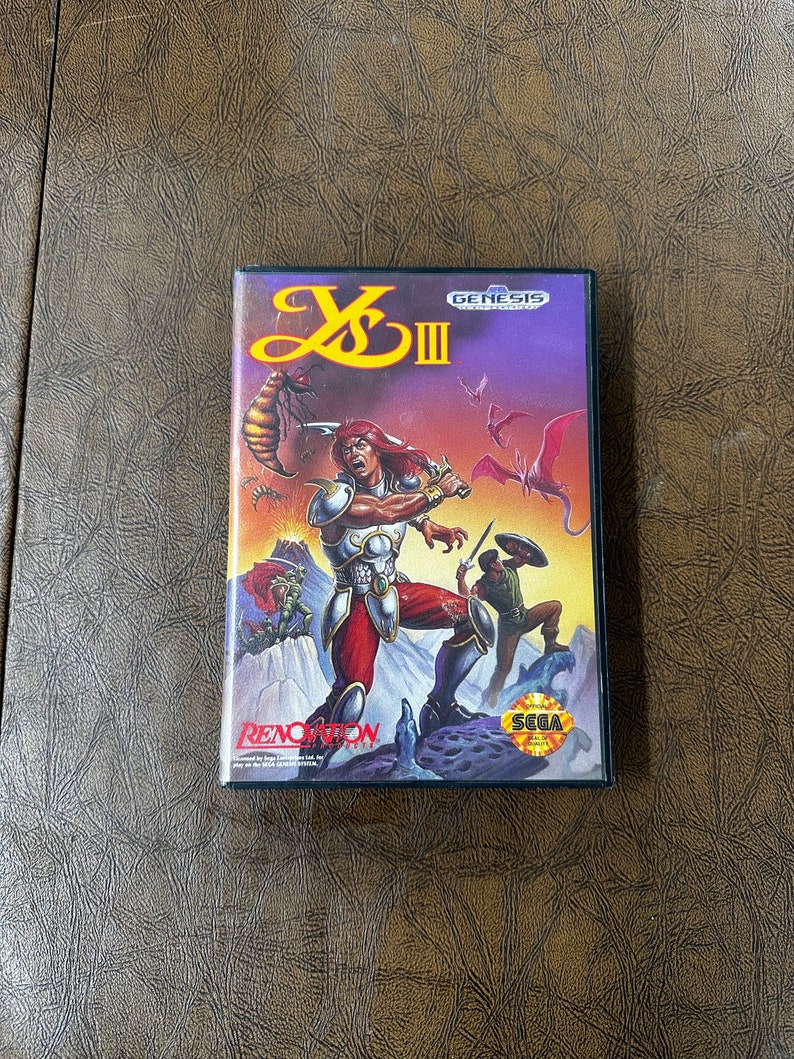 Sega Genesis Games, Vintage Video Games, 1990s Sega, Complete in Box ...