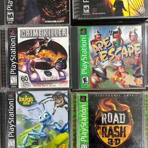 1990s Playstation Games, PS1, 1 Previous Owner - Etsy