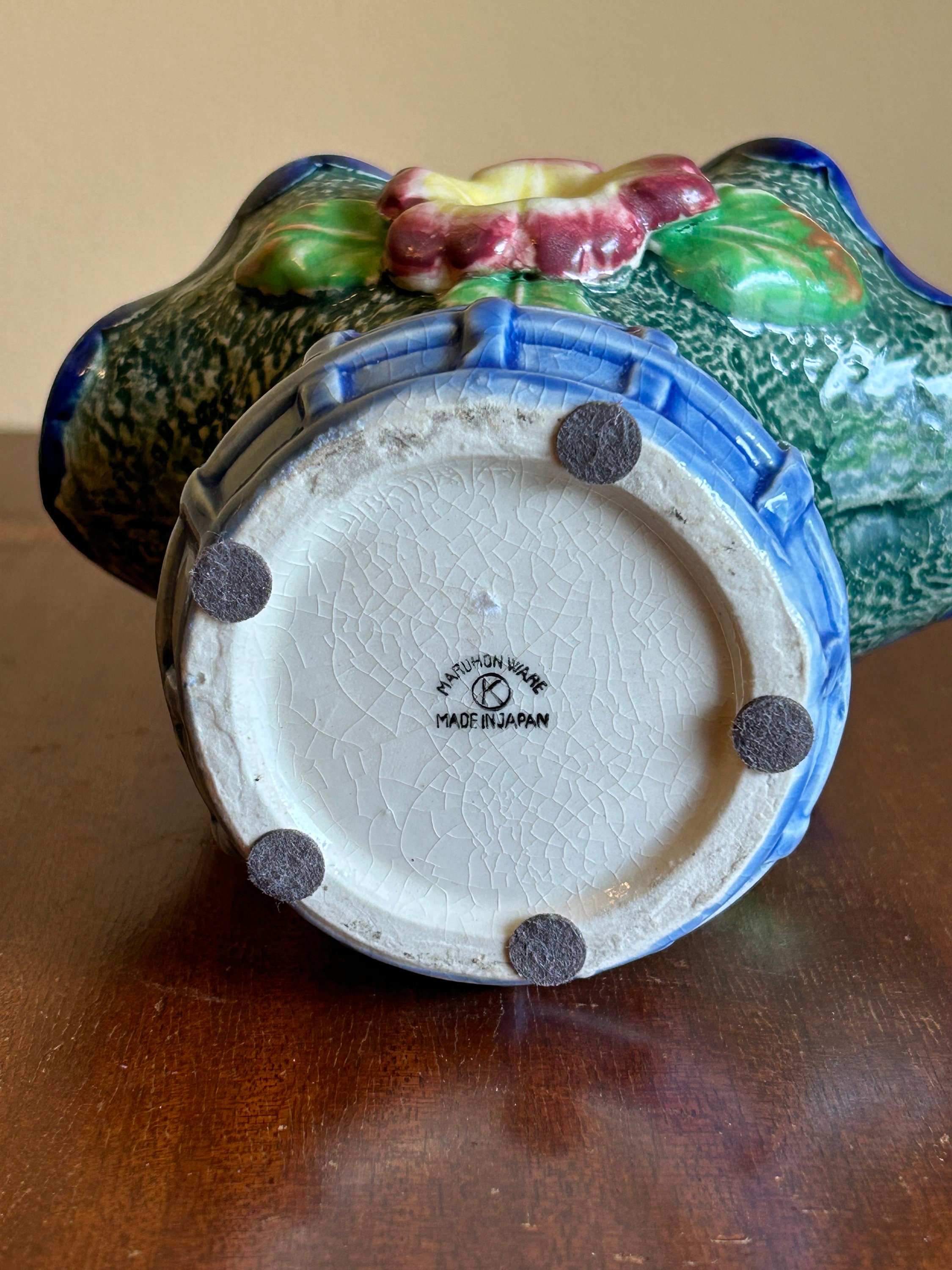 Vintage Maruhon Ware Hand Painted in Japan - Etsy