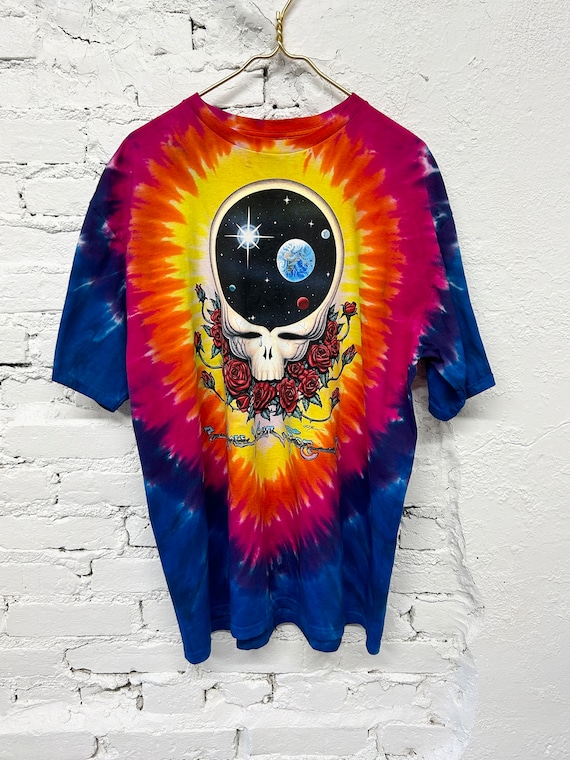Vintage 1992 Grateful Dead "Space Your Face" Tie Dye … - Gem
