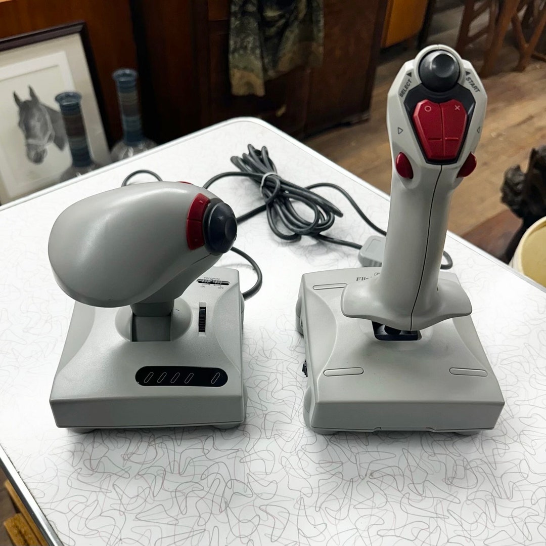 Flight Force Pro Controller, Joystick, Playstation, PS1 SV-1106, 1990s ...