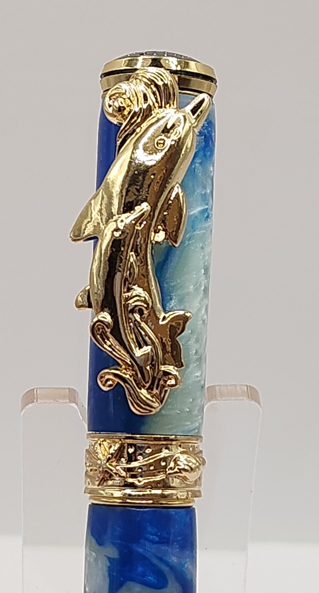 Handmade Sea Life Dolphin Pen - Etsy