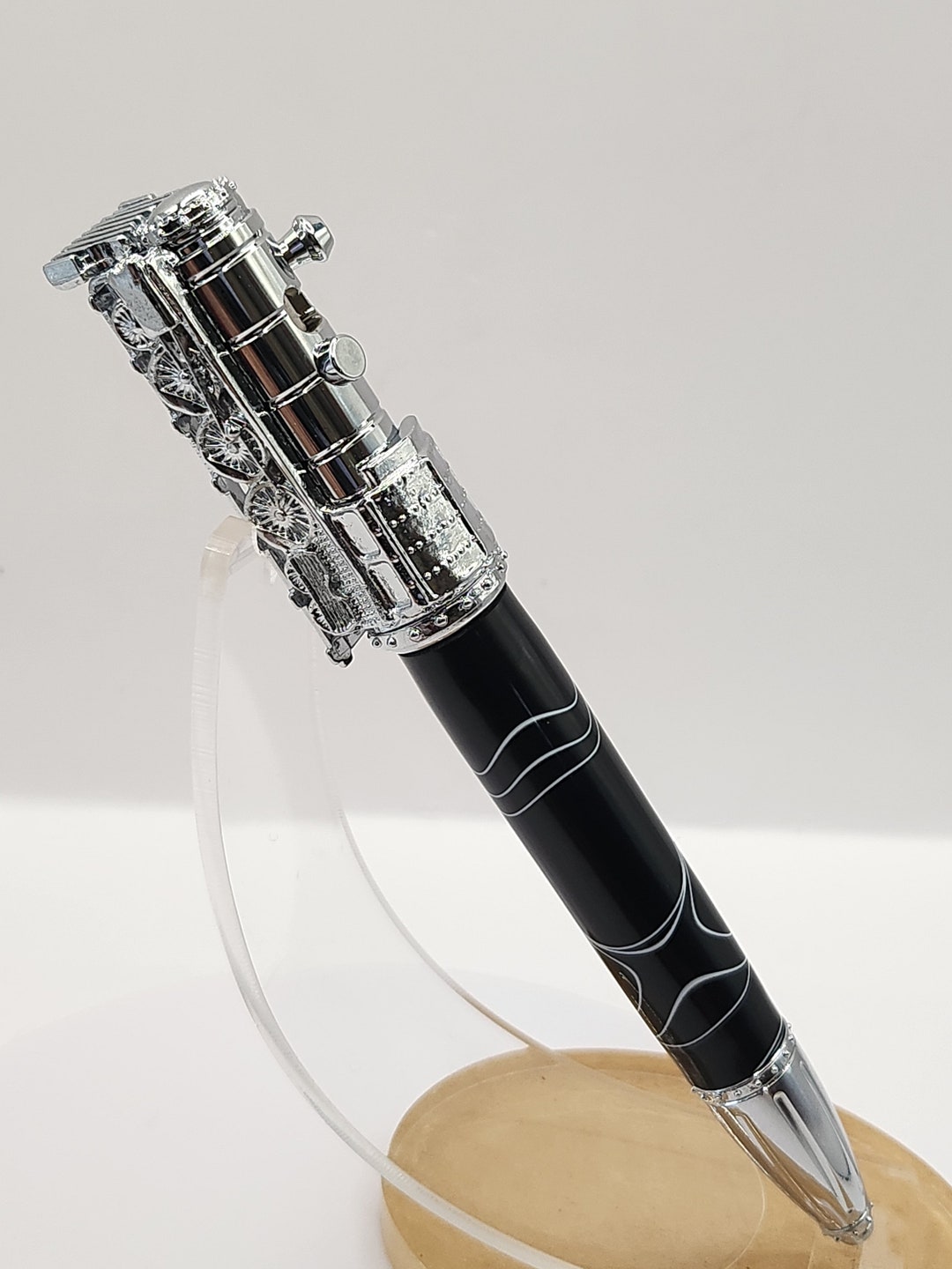 Handmade Steam Locomotive Train Pen - Etsy