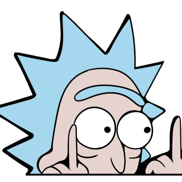 Rick Sanchez Sticker - Etsy