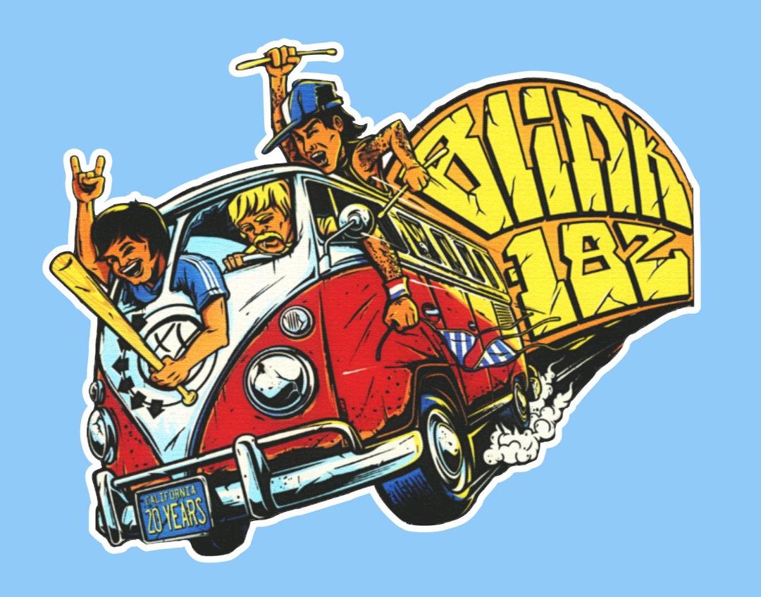 Blink 182 Vinyl Sticker / Decal - Etsy