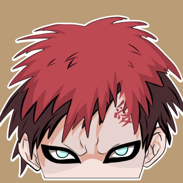 Naruto Gaara - Etsy