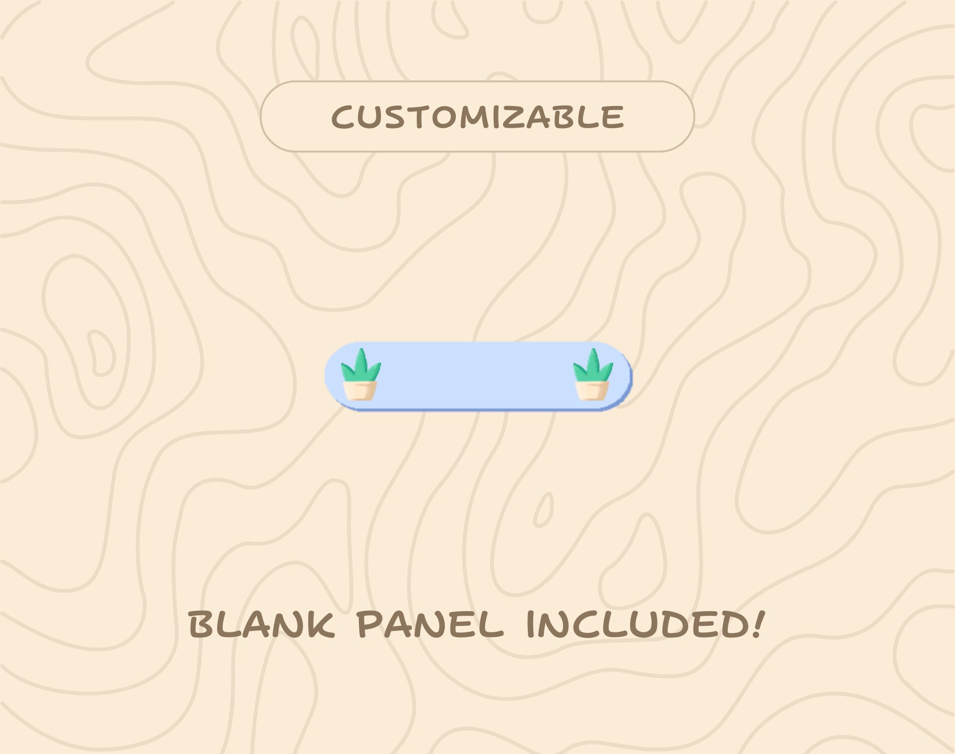 32 Cute Plant Panel Twitch Panels Lofi Cute Cottage Gamer Pngs for ...