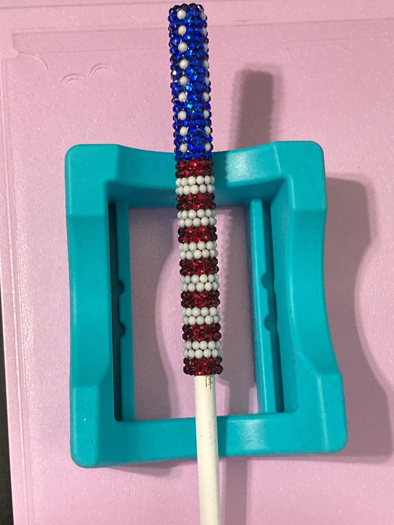 U.S. Flag Rhinestone Inkjoy Pen Template - Etsy