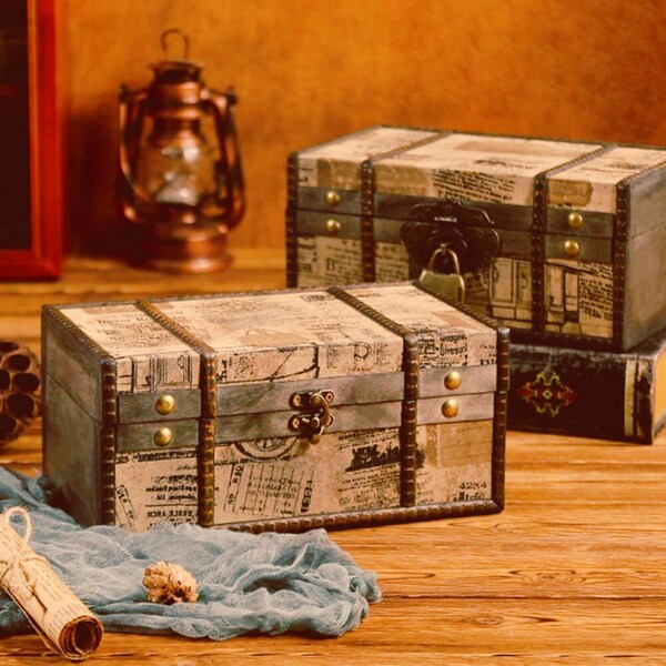 Antique Treasure Box - Etsy