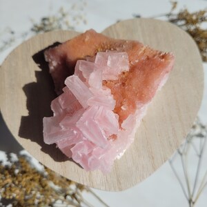 Pink Halite on Trona Specimen From Searles Lake San Bernardino ...