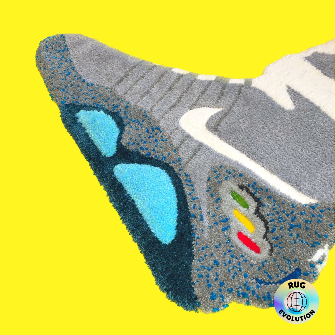 Nike Air Mag - Tufted Custom Rug Handmade Carpet - Etsy
