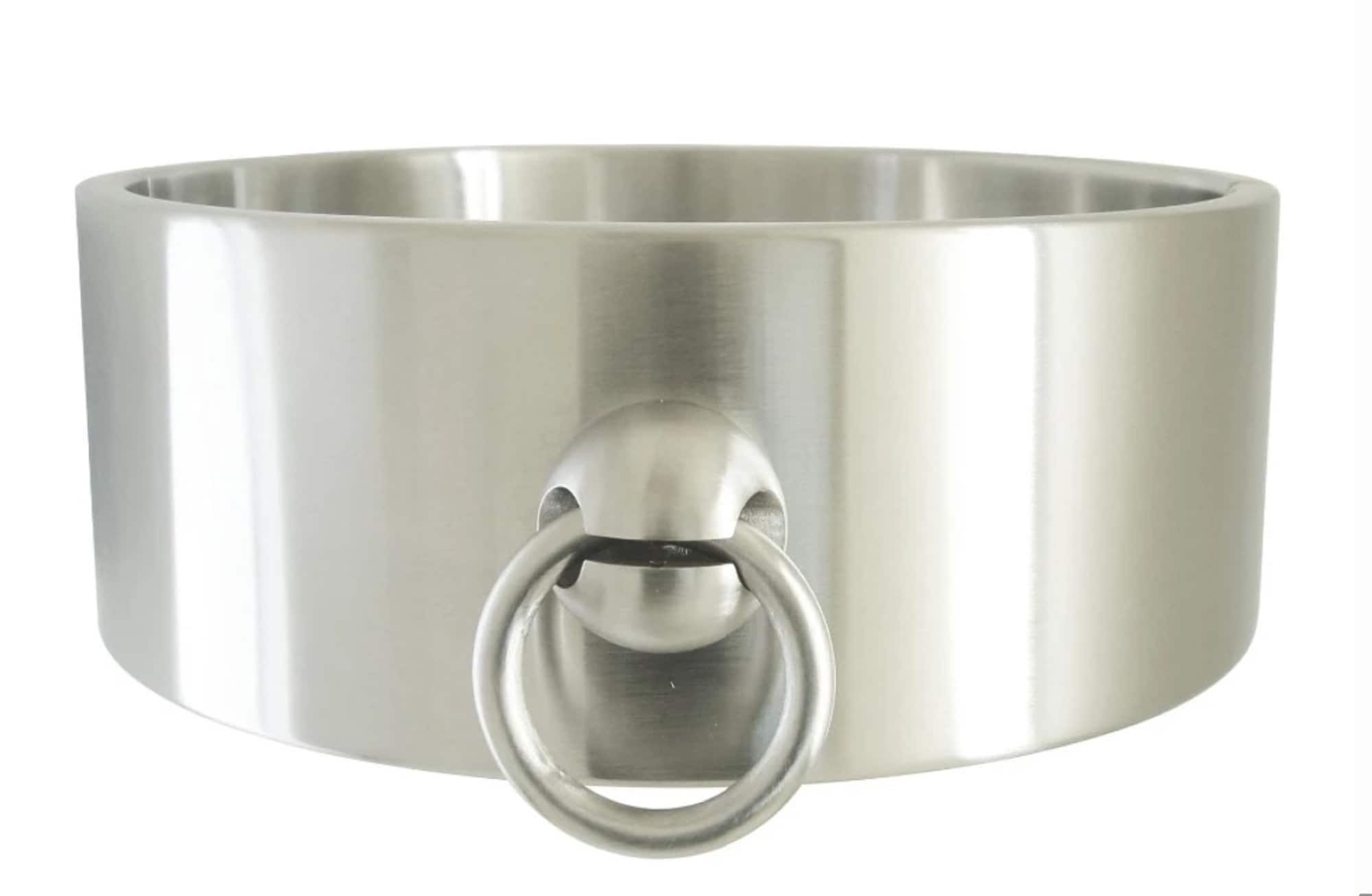 High Quality Heavy Duty Stainless Steel Lockable Slave Collar. - Etsy UK