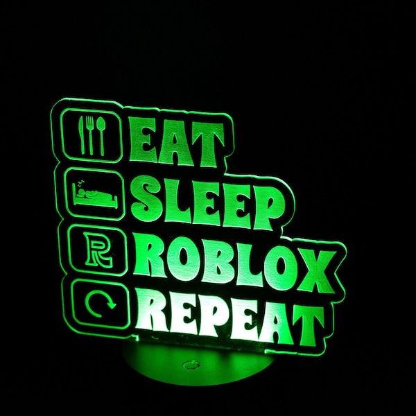 Eat Sleep Roblox Repeat - Etsy